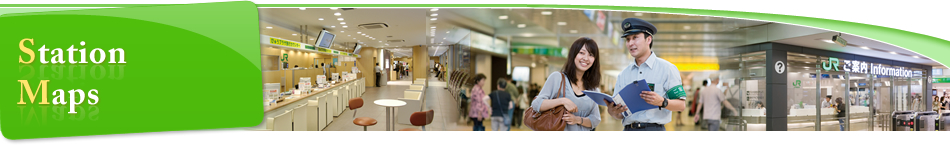 Station Maps | Travel Service Centers & Accessibility | JR-EAST
